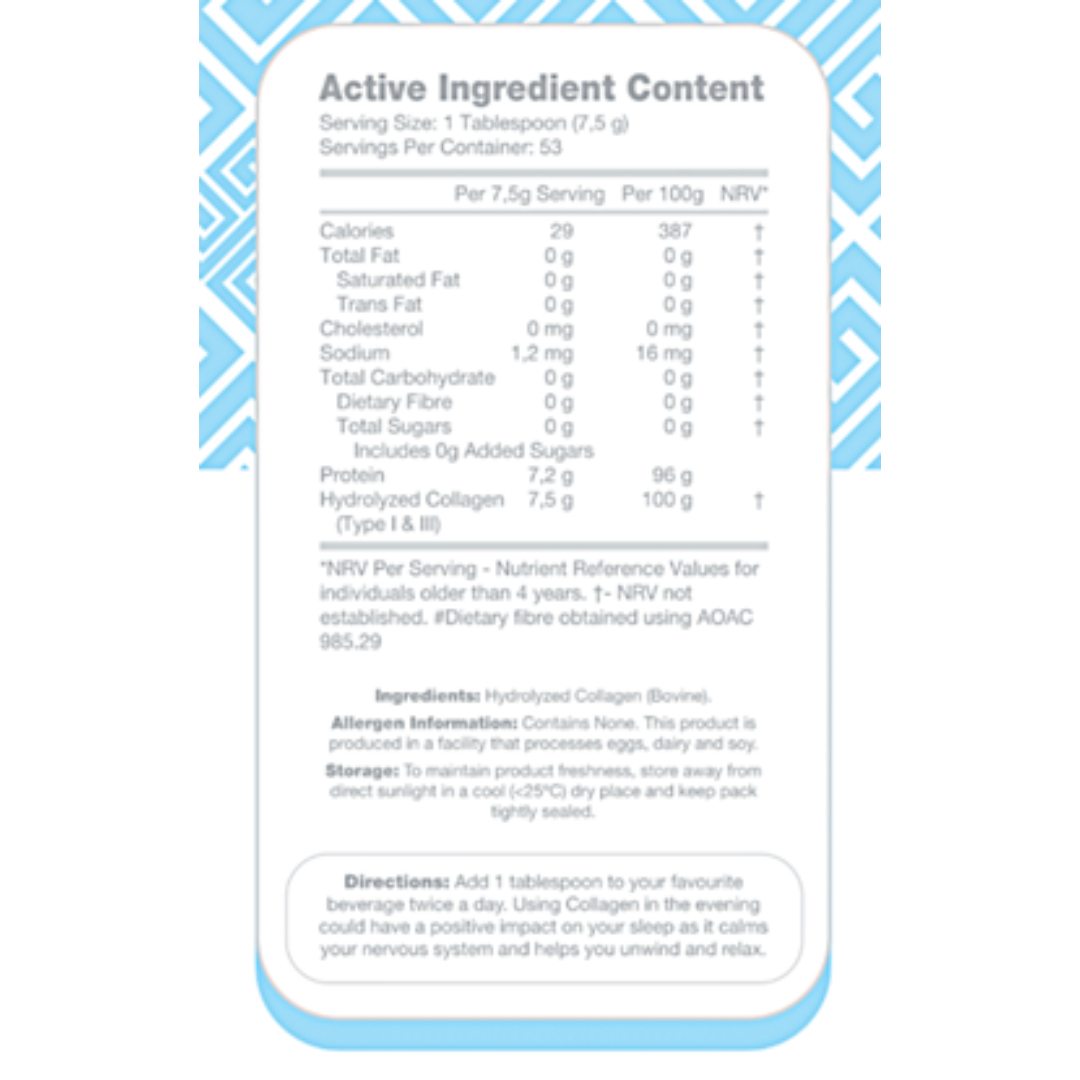 Qualitá Collagen, 100% Pure Unflavoured Type 1 & 3 Collagen granules ...