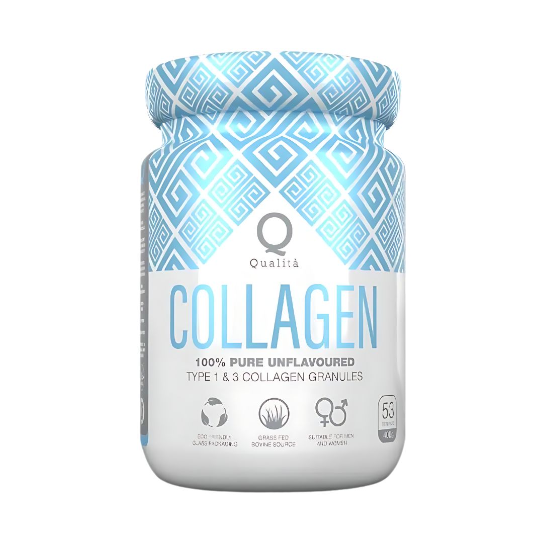 Qualitá Collagen, 100% Pure Unflavoured Type 1 & 3 Collagen granules ...